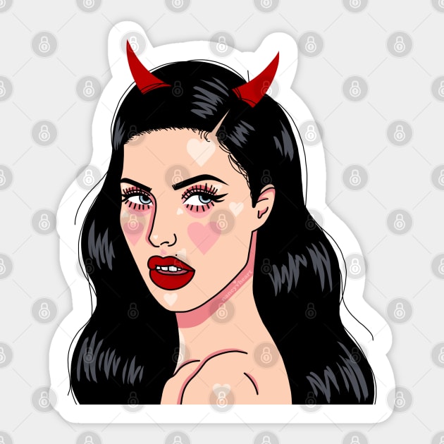 Jennifer’s Body Devil - Jennifers Body - Sticker | TeePublic
